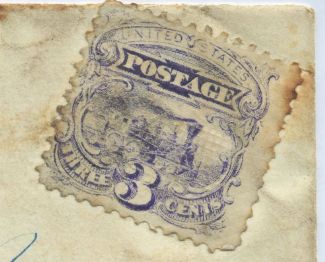 U.S. Envelope with a Three Cent Stamp, 11.23.02, Sold: $2.3