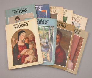 Nine Volumes of International Studio Magazine, 02.01.03, Sold: $86.25