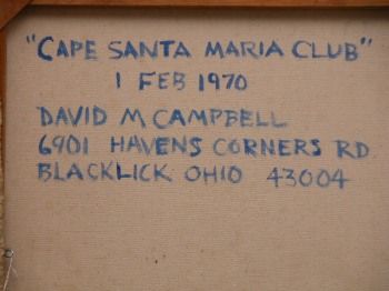 David M. Campbell (American, 20th Century), 09.19.03, Sold: $138