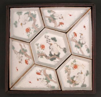 An Antique Chinese Condiment Set, c. 19th Century, 03.29.04