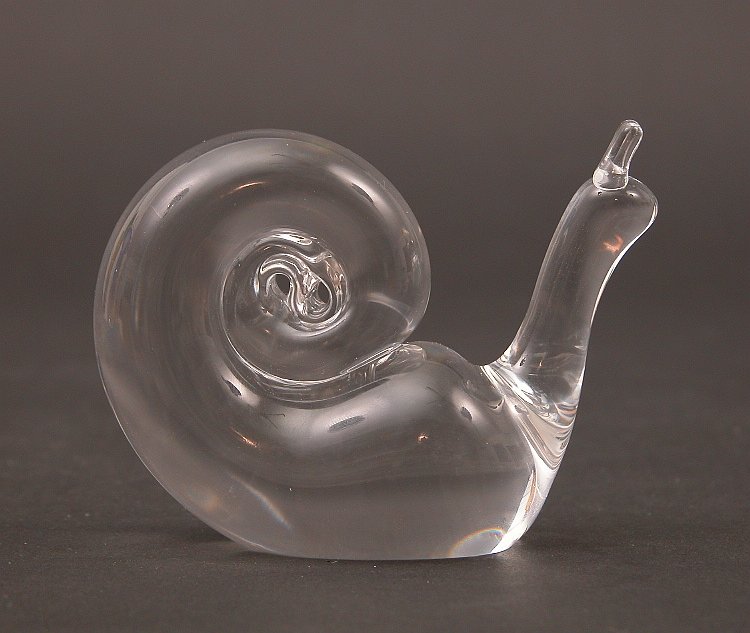 Steuben Glass Snail, 06.04.04, Sold: $109.25
