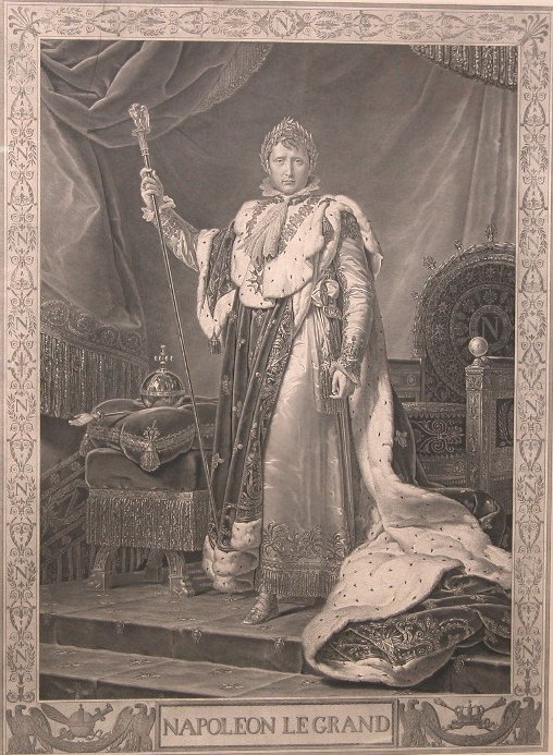 "Napoleon the Grand" Engraving, ca. 19th Century