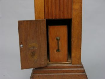 Wooden Alms Box, early 20th Century, 02.04.05, Sold: $299