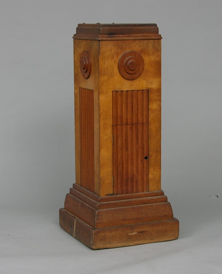 Wooden Alms Box, early 20th Century, 02.04.05, Sold: $299