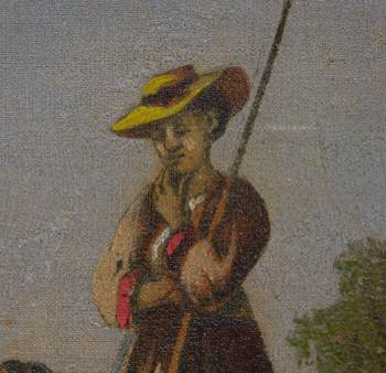 Alfred Pierce ( Continental, 19th Century), 04.07.05, Sold: $69