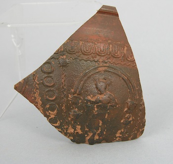 Three Roman Arretine Pottery Fragments, ca. 1st Century , 03.02.06