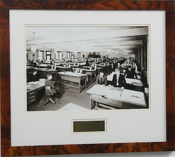 Four Framed Vintage Images of The Austin Company, Cleveland, Ohio, 05. ...