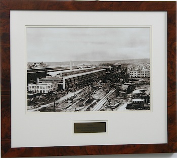 Four Framed Vintage Images of The Austin Company, Cleveland, Ohio, 05. ...
