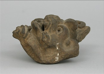 Ancient Mayan Bat God Zapotec Mask Fragment , 05.18.06, Sold: $69