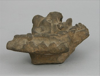 Ancient Mayan Bat God Zapotec Mask Fragment , 05.18.06, Sold: $69