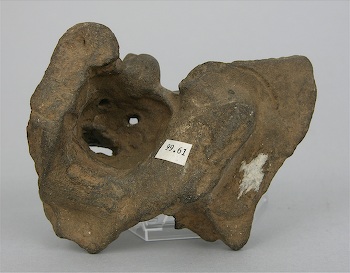 Ancient Mayan Bat God Zapotec Mask Fragment , 05.18.06, Sold: $69