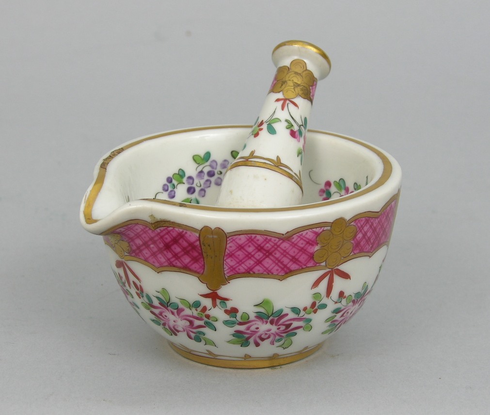 Porcelain de Paris Mortar and Pestle, 05.20.06