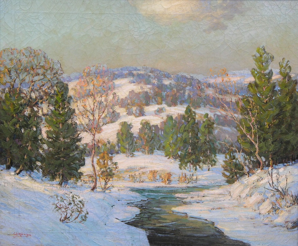 Walter Koeniger (American, 1881-1945), 09.14.06, Sold: $3335