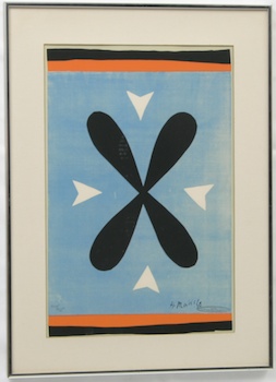 A Silkscreen Print After an Image by Henri Matisse , 11.15.07, Sold: $264.5
