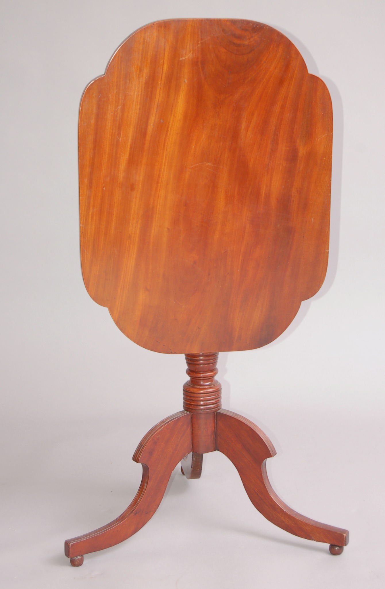 A Small Mahogany Tilt Top Table, ca. Early 20th Century, 11.16.07, Sold ...