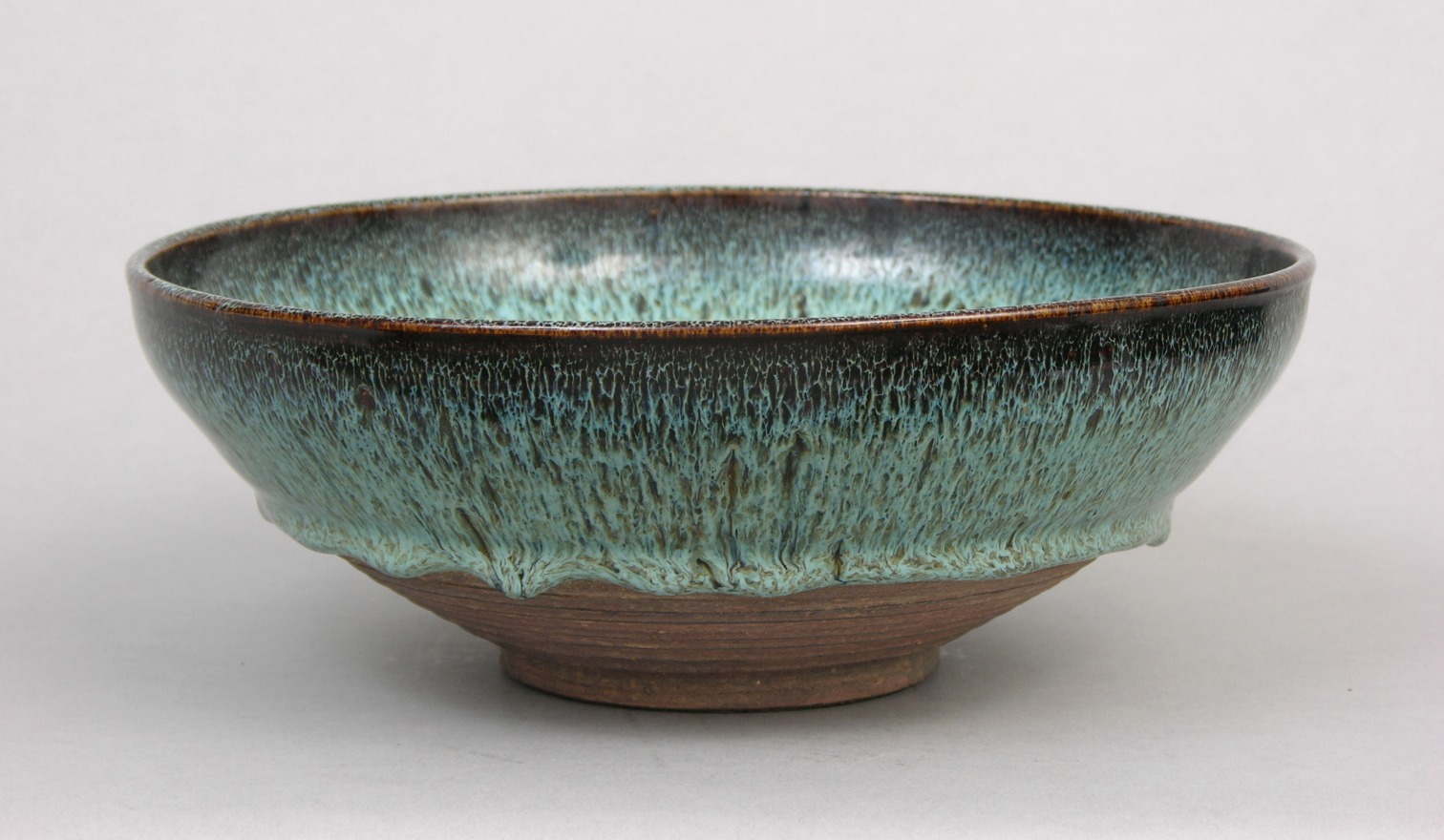 Large Glazed Earthenware Bowl, Chinese , 11.16.07, Sold: $149.5
