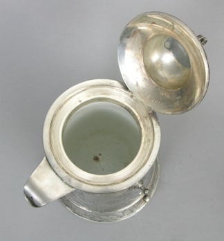 A Silver Plate Victorian Ice Water Server