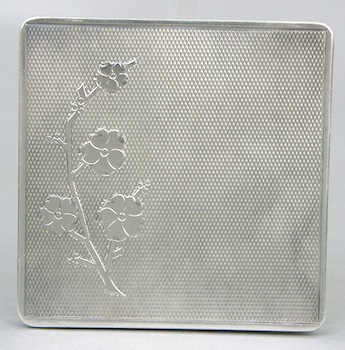 A Jensen Hejl Sterling Silver Compact, 05.16.08, Sold: $63.25