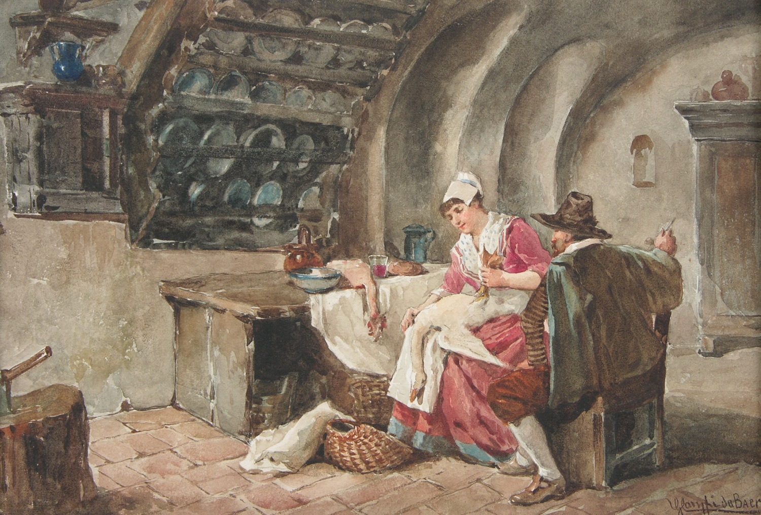 G. Du Baer (French, 19th Century), 05.15.08, Sold: $241.5