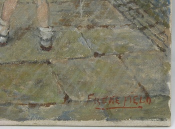 A Painting Signed "Freke Field" (British, 19/20th Century), 09.11.08 ...
