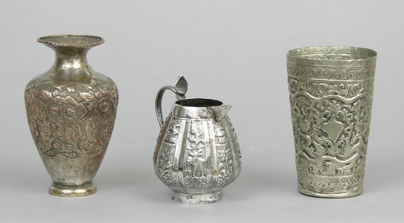 A Lot of Three Silver Metal Items, 09.12.08, Sold: $46