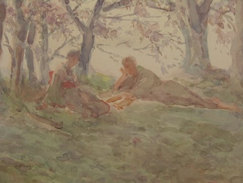 Yamada Baske (Japanese, 1871 -1934), 03.05.09, Sold: $586.5