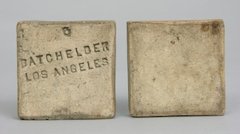 Two Arts and Crafts Tiles by Ernest Allan Batchelder (1857-1957) , 03. ...
