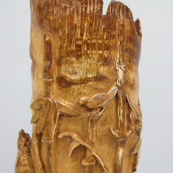 A Carved Ivory Brush Holder (Bitong), 03.07.09, Sold: $345