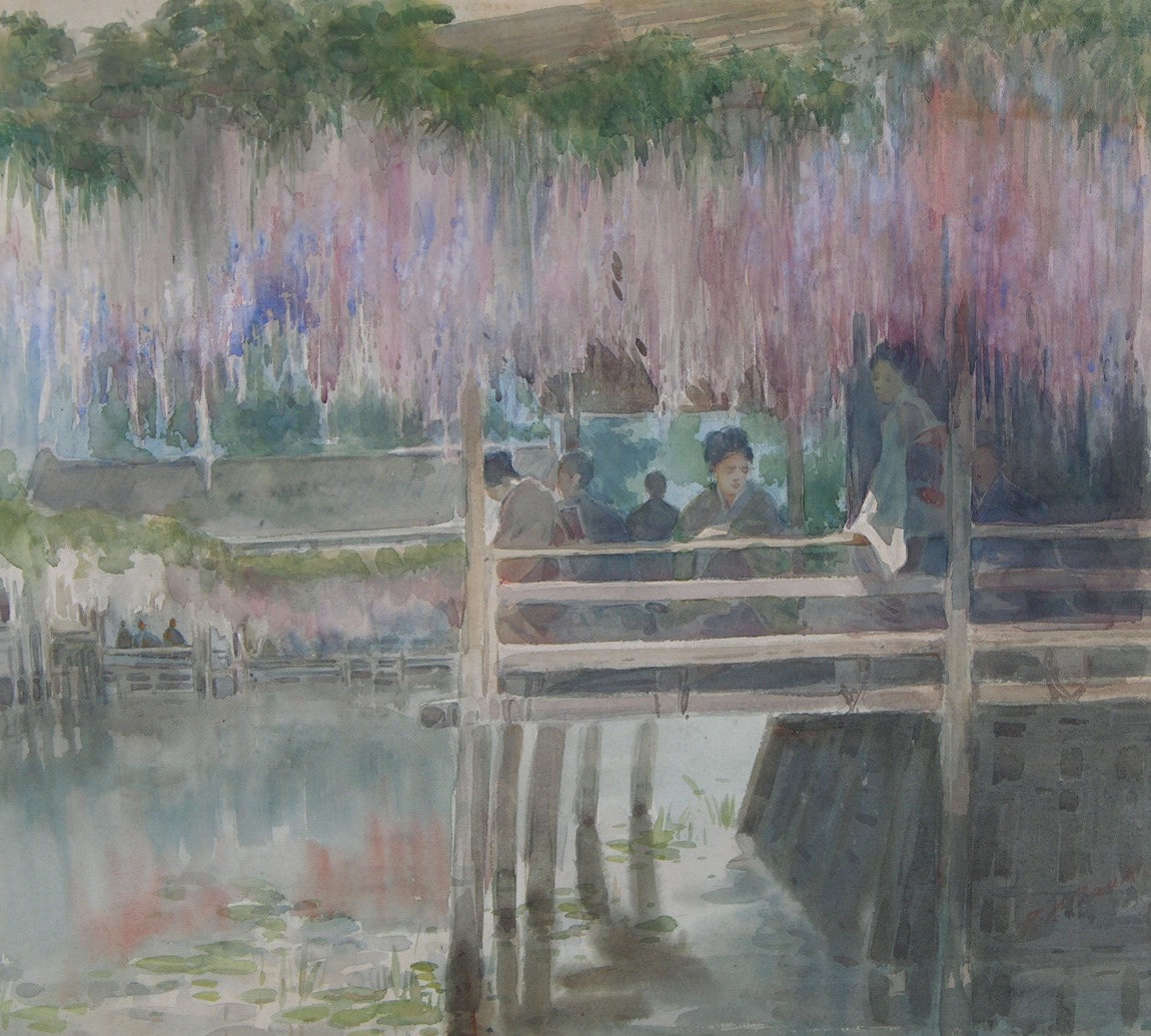 Yamada Baske (Japanese, 1871 -1934), 03.05.09, Sold: $989