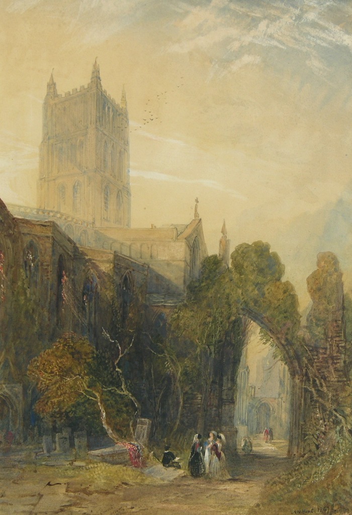 A. W. Hunt (British, ca. 1847), 03.05.09, Sold: $373.75