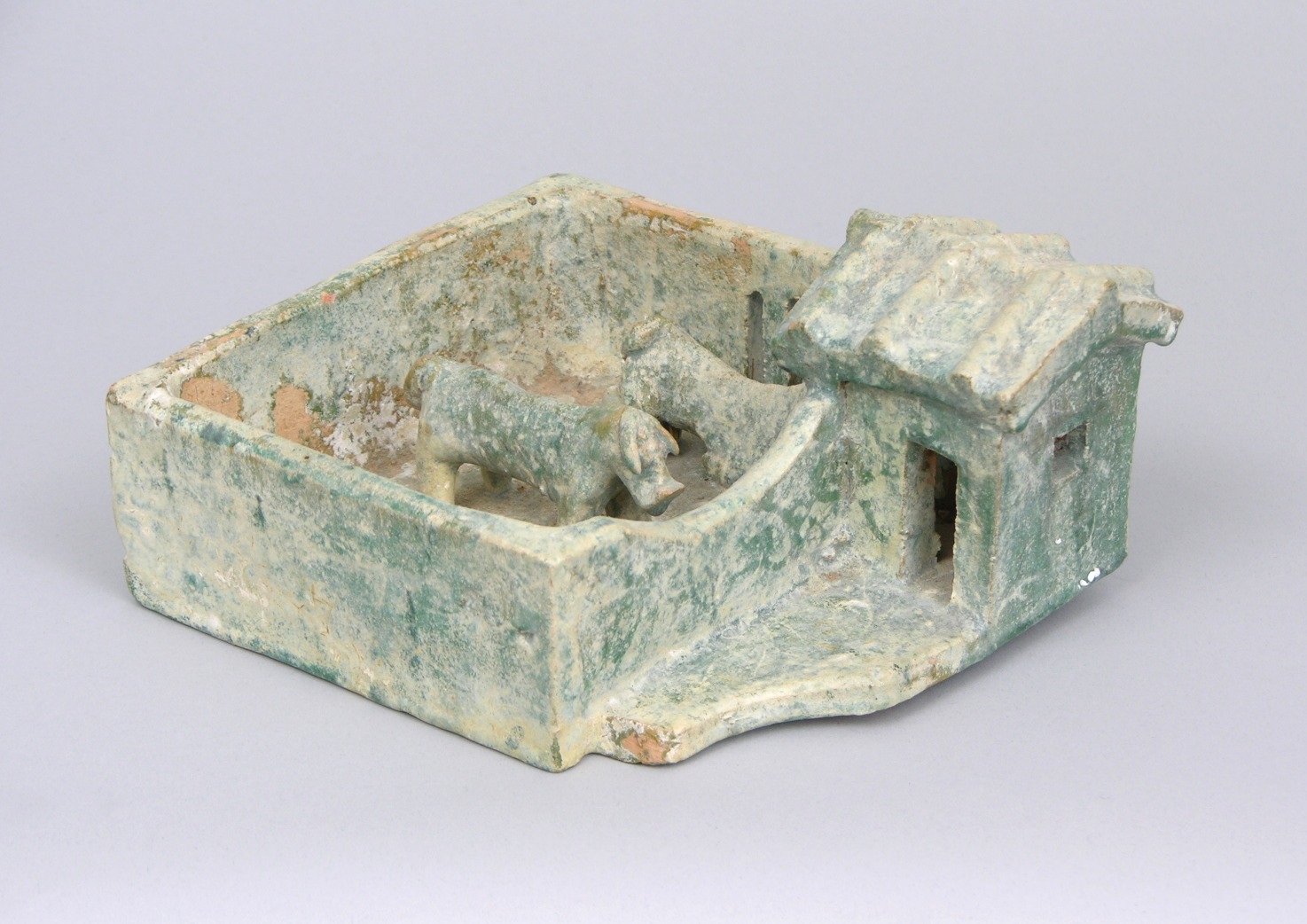 Eastern Han Dynasty Mingqi Model of a Farm, ca. 206 B.C.-220 A.D. , 05. ...