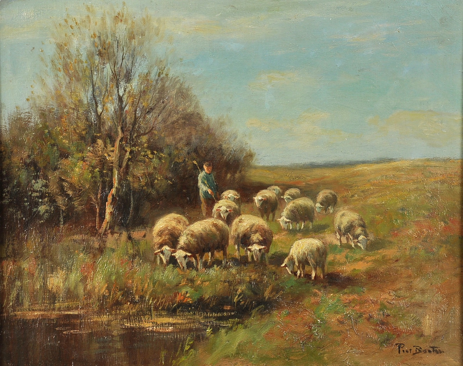 Adrianus Pieter (Piet) Bouter (Netherlands, 1887-1968), 11.19.09, Sold ...