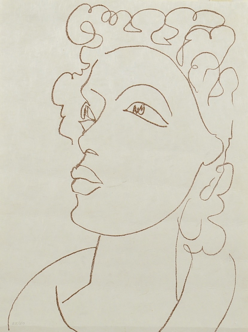 After Henri Matisse (French, 1869-1954), 09.24.09, Sold: $356.5