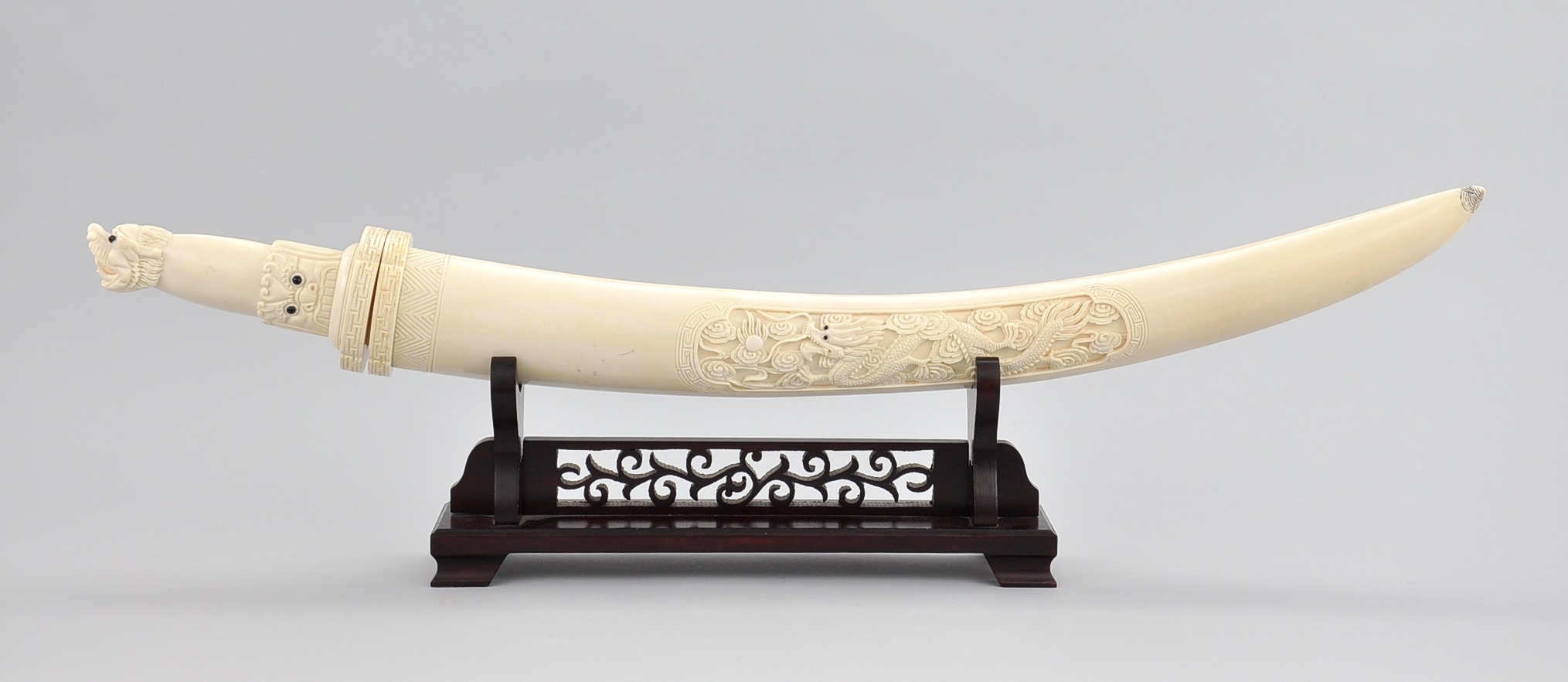 A Carved Ivory Sword , 03.06.10, Sold: $1104