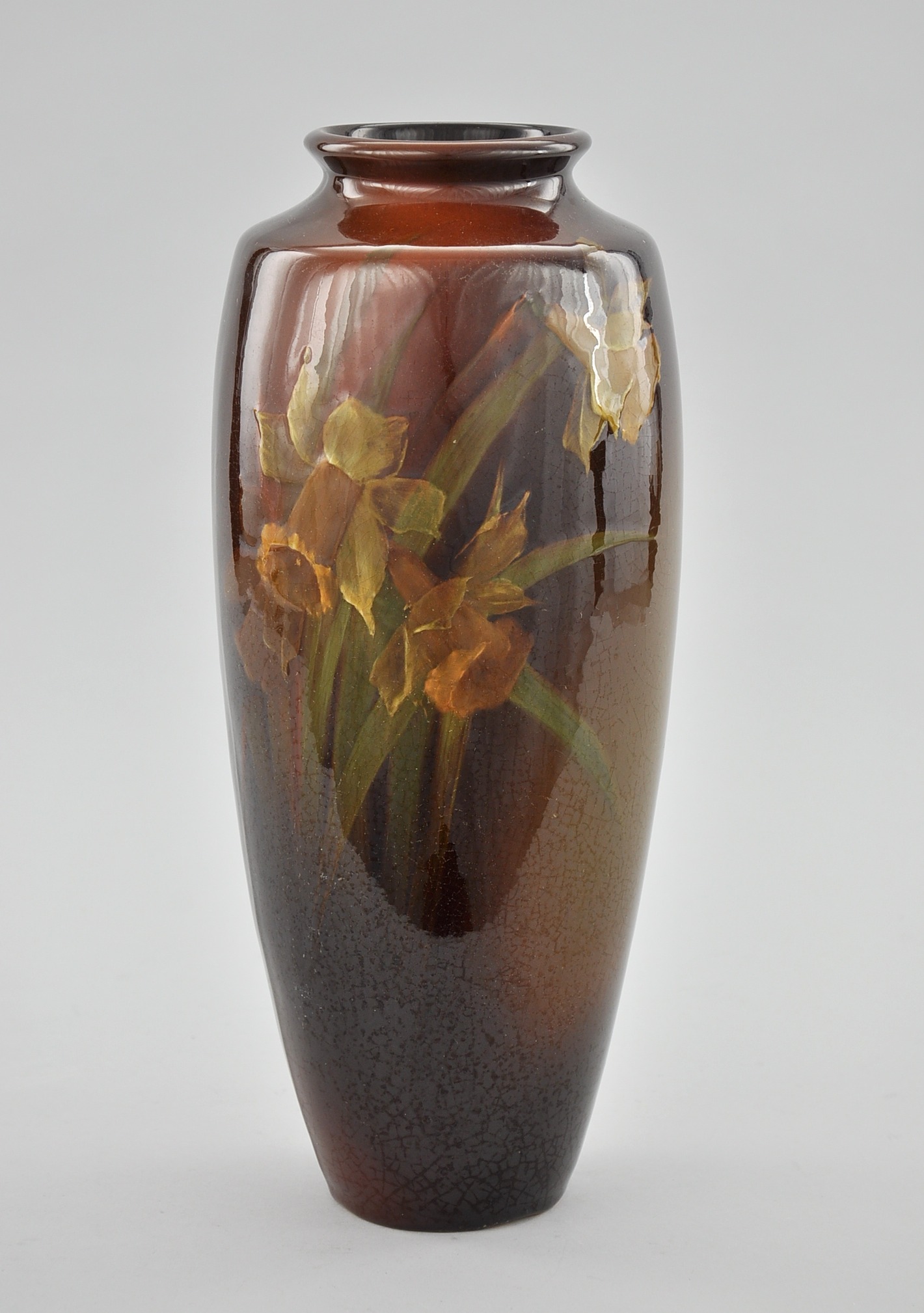 High resolution image for A Louwelsa Weller Vase Decorated by Hattie ...
