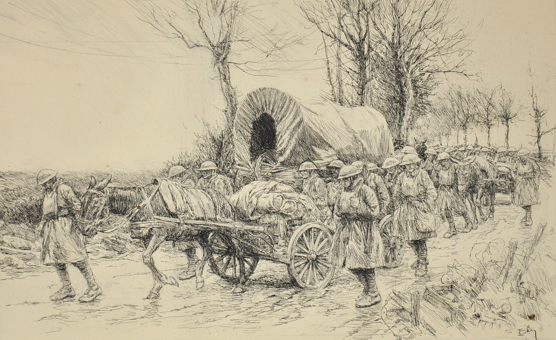 Kerr Eby (American, 1889-1946), 03.04.10, Sold: $920