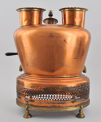 A Triple Spigot "Russian Tea Room" Samovar, 05.22.10, Sold: $69