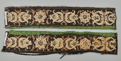 Beaded Brocade Mantle Fragments, Spain ca. 17th/18th Century, 05.22.10 ...