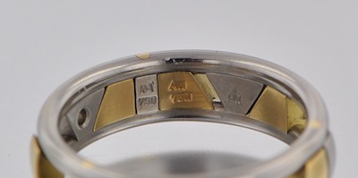 An 18k Gold and Diamond Slide Ring , 05.21.10, Sold: $184