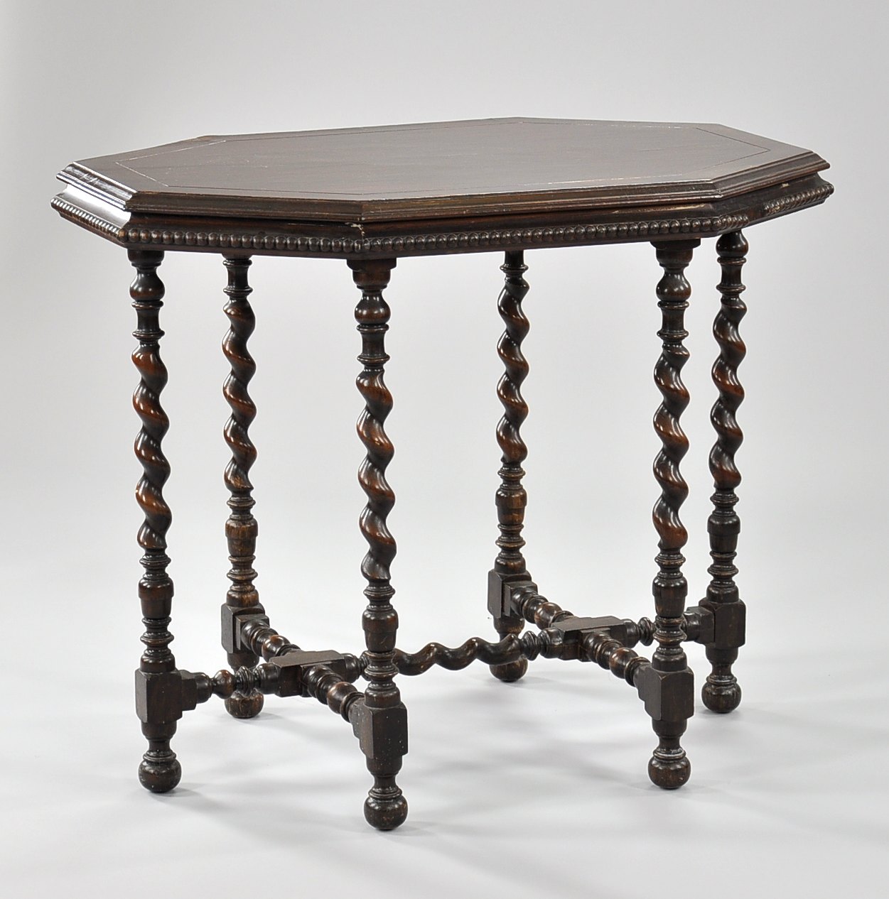 An Occasional Table With Spiral Turned Legs, 05.22.10, Sold: $80.5