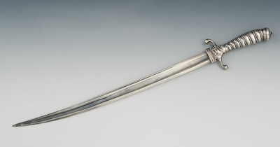 A Sterling Silver Miniature Replica of George Washington's Sword, 11.20 ...