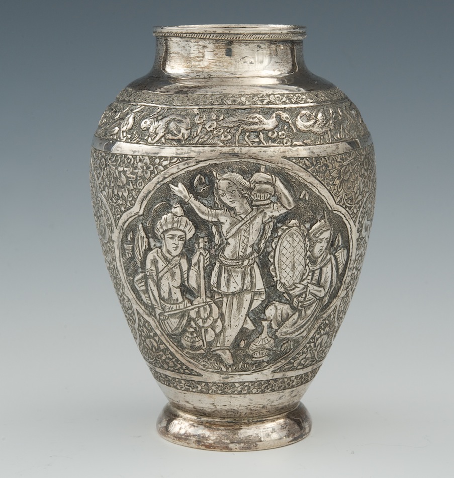 A Persian Silver Vase, 11.20.10, Sold: $161