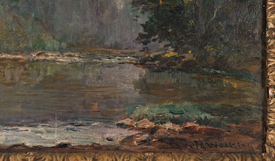 David Birdsey Walkley (American, 1849 - 1934) , 09.23.10, Sold: $805