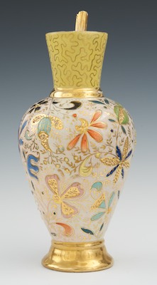 William Dell Cincinnati Art Pottery, dated 1887, 09.23.10, Sold: $132.25