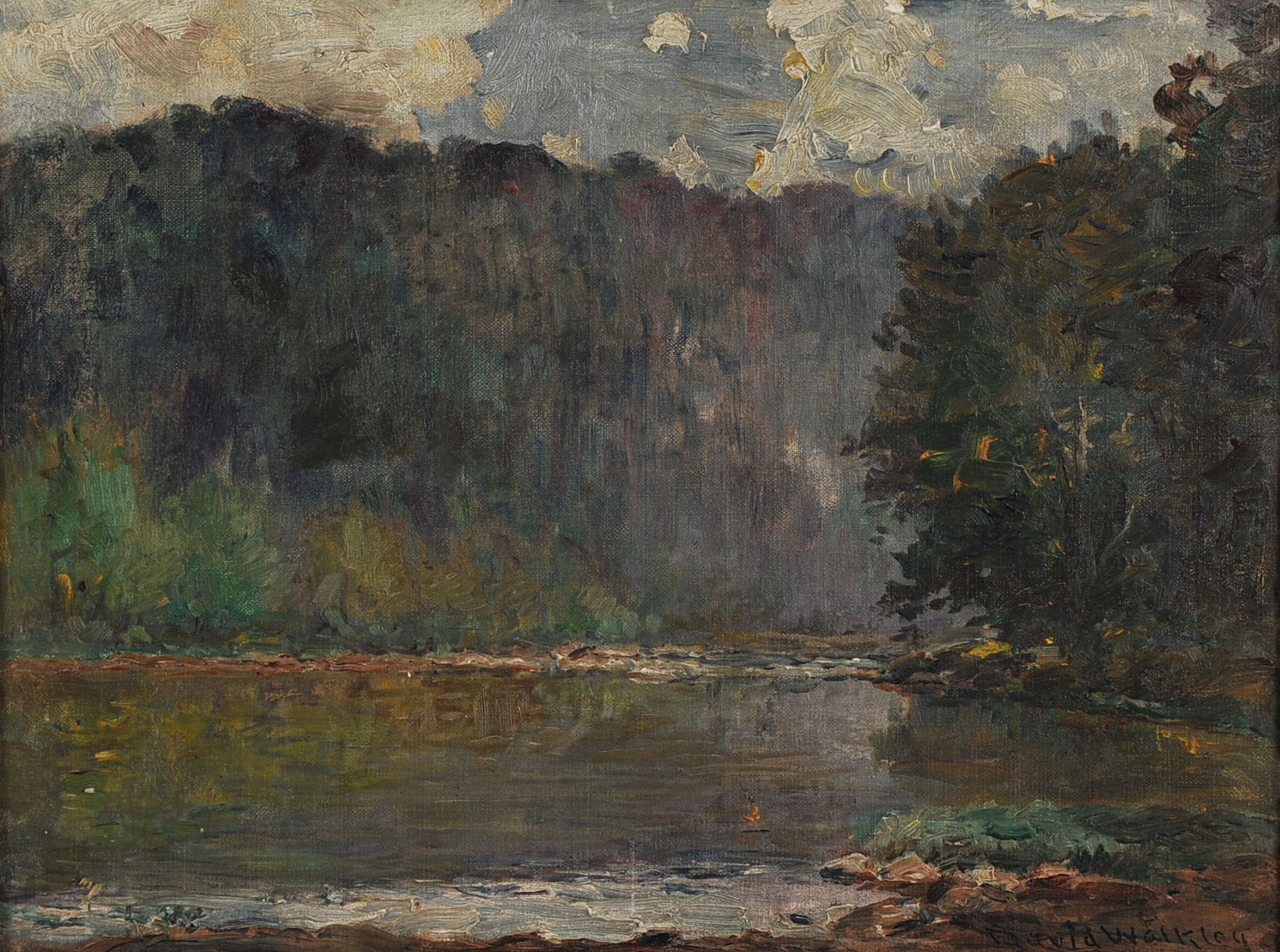 David Birdsey Walkley (American, 1849 - 1934) , 09.23.10, Sold: $805