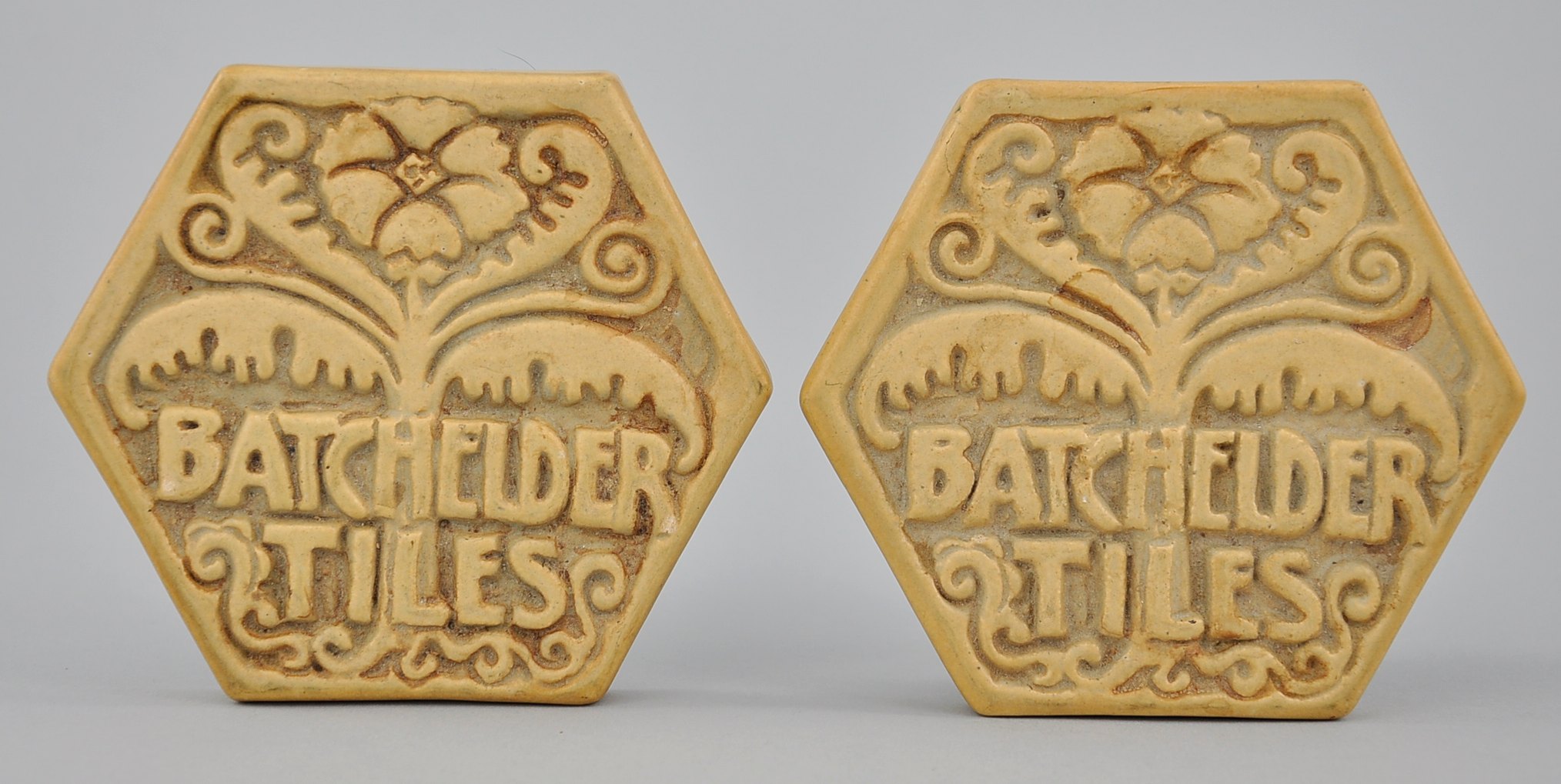 Two Octagonal Batchelder Tiles, 09.23.10, Sold: $120.75