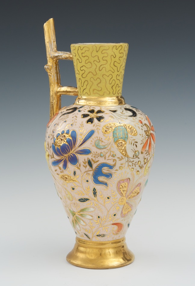 William Dell Cincinnati Art Pottery, dated 1887, 09.23.10, Sold: $132.25