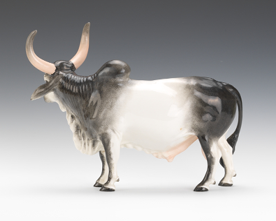 Large Boehm Brahman Bull, 12.15.11, Sold: $494.5