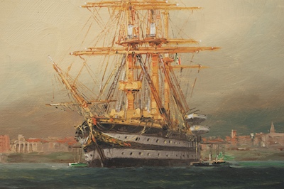 Rodolfo Claudus (American, 1893-1964), 01.27.11, Sold: $437