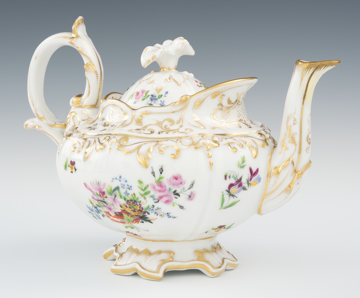 A Fancy Porcelain Teapot, 01.29.11, Sold: $23